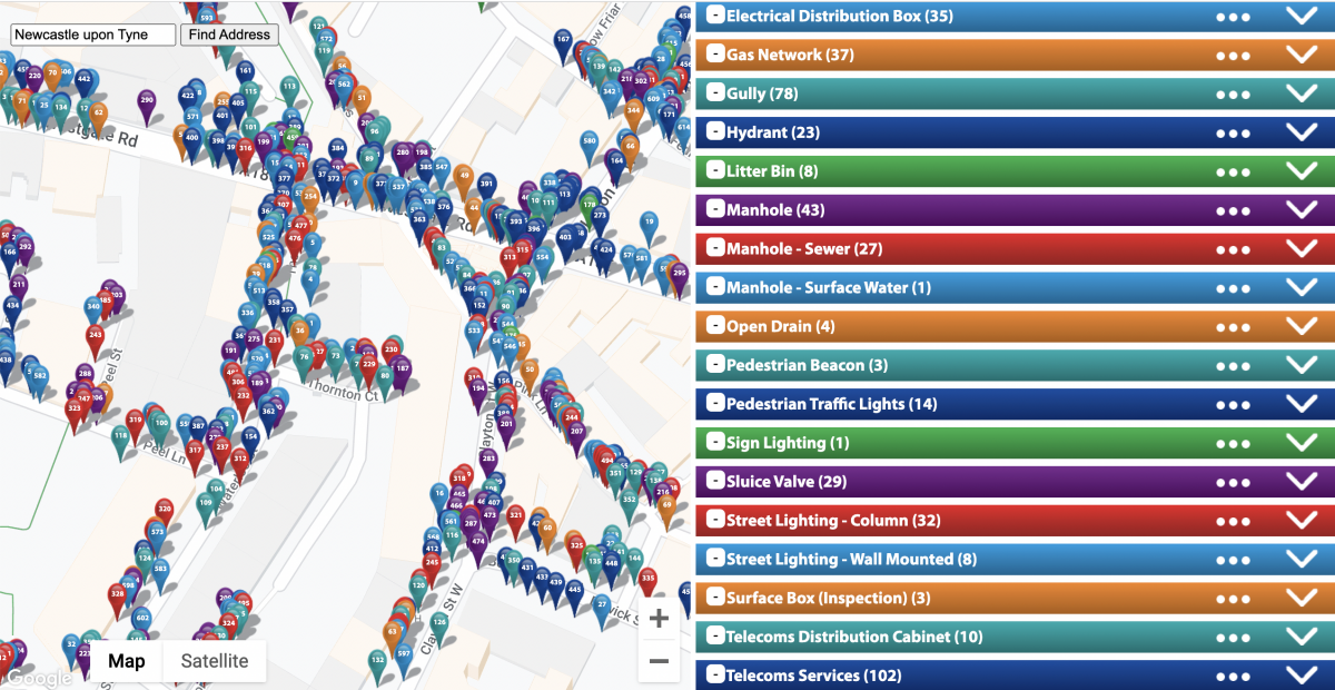 Street Asset Mapping - Inakalum